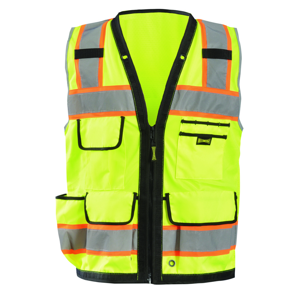 OccuNomix - High Visibility Vest: 5X-Large, Surveyor's Vest, ANSI Class ...