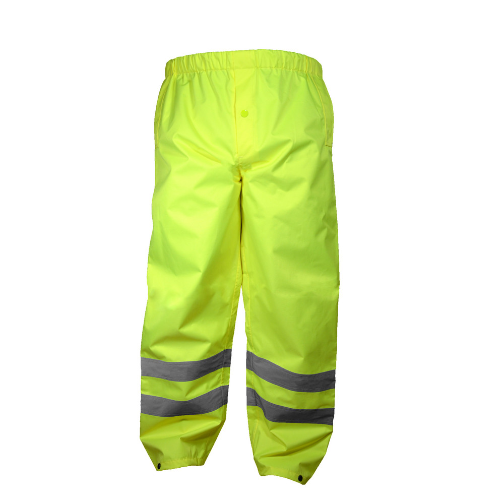 OccuNomix - Rain Pants: Polyester & Polyurethane, Yellow, X-Large | MSC ...