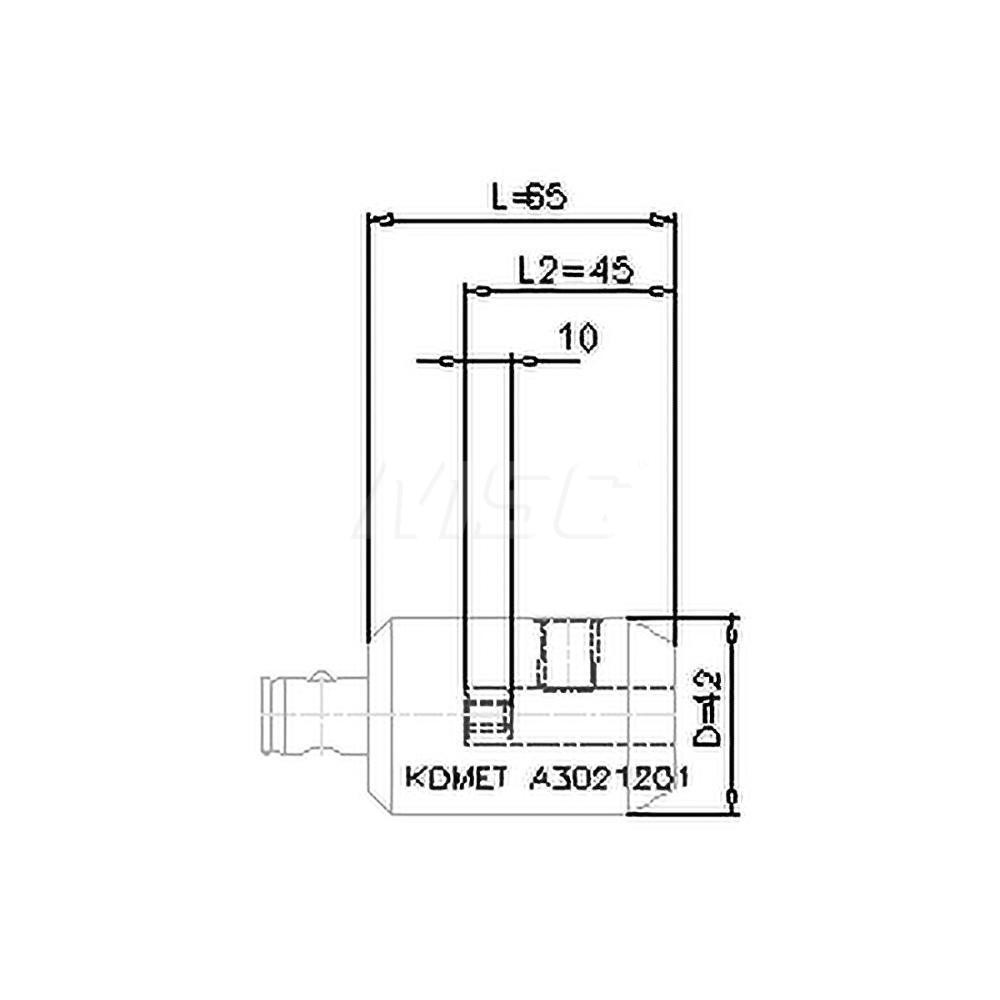 Komet - Modular Tool Holding System Adapter: | MSC Direct