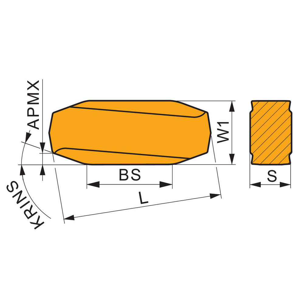 Dormer Pramet - Turning Insert: LNGF300715MMS01 T7325, Carbide | MSC Direct