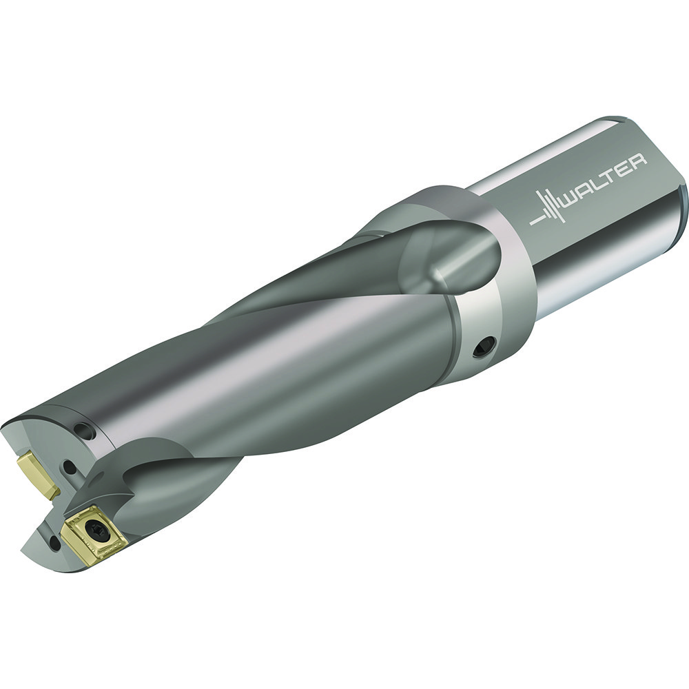 Walter - Indexable Insert Drill: D4120.03-42.85F38-P47, 1.6870" Max Dia ...