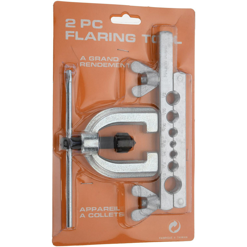 PRO-SOURCE - 3/16 to 5/8" Pipe Capacity, Flaring Tool Kit | MSC Direct