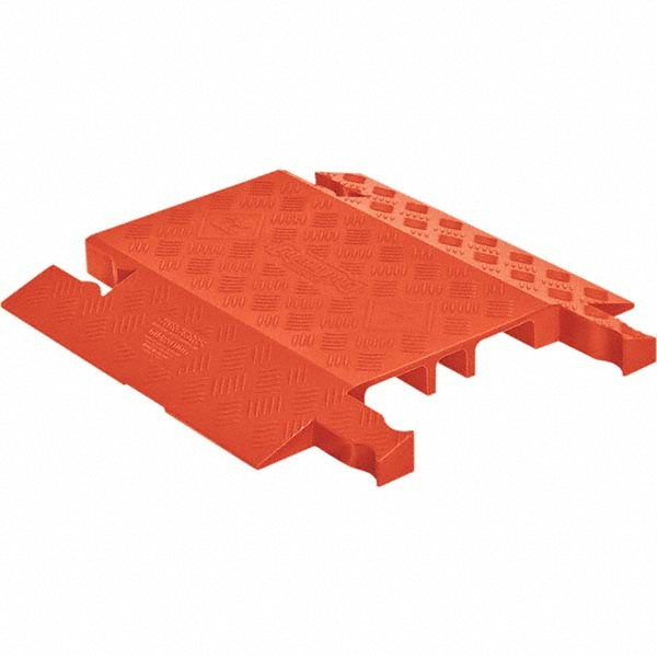 Checkers - Floor Cable Cover: Polyurethane, 3 Channels, 1.325" Max ...