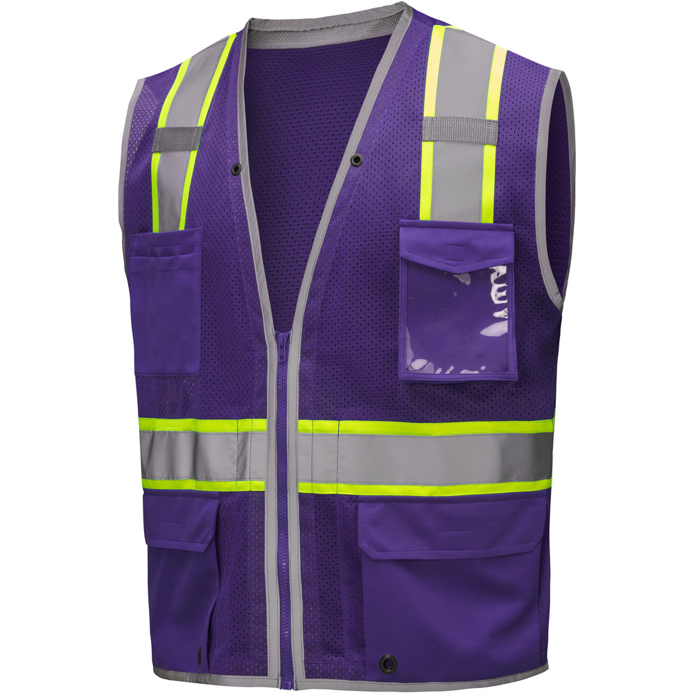GSS Safety - High Visibility Vest: Large & X-Large, General Purpose ...