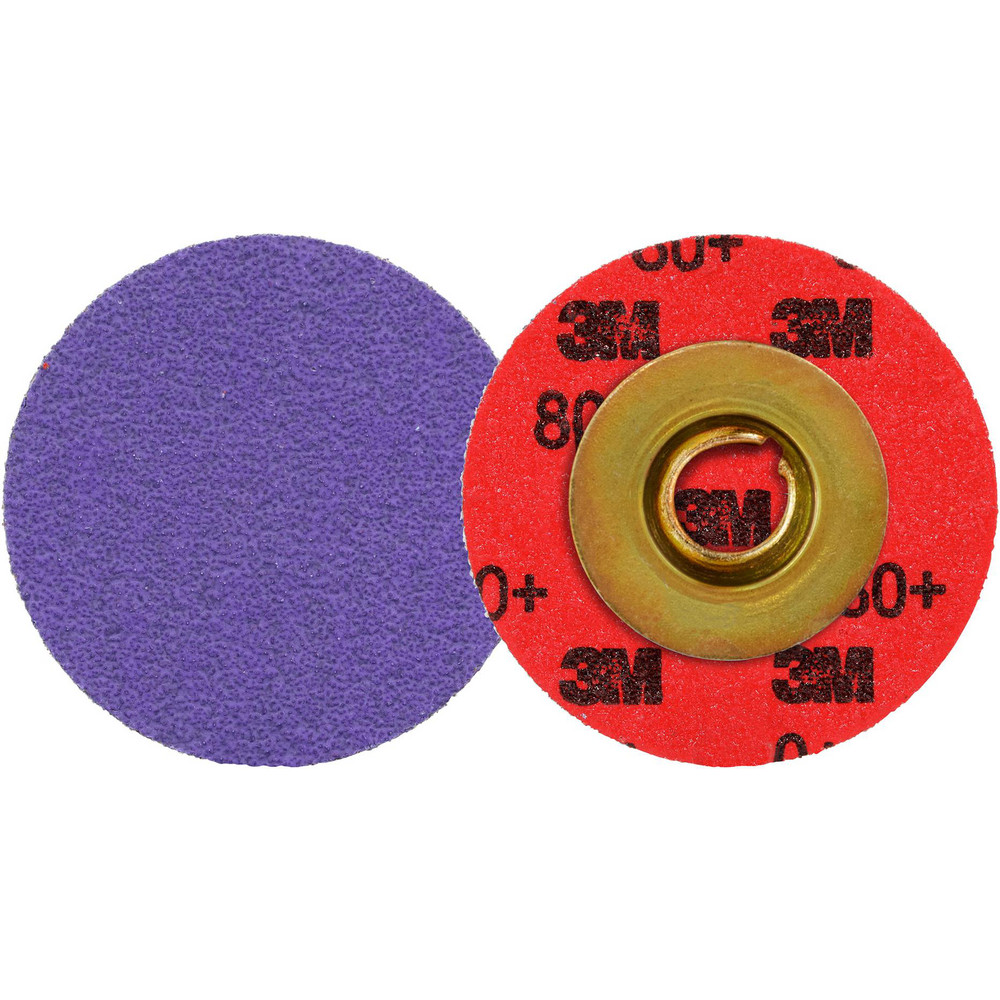 3M - Quick-Change Disc: Roloc TSM, 2" Dia, 80+ Grit, Precision Shaped ...