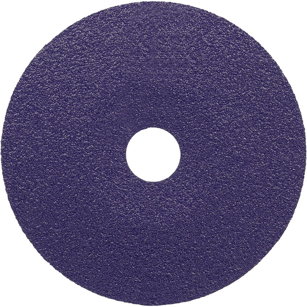 3M - Fiber Disc: 7" Disc Dia, 7/8" Hole, Arbor Hole, 80 Grit, Precision ...