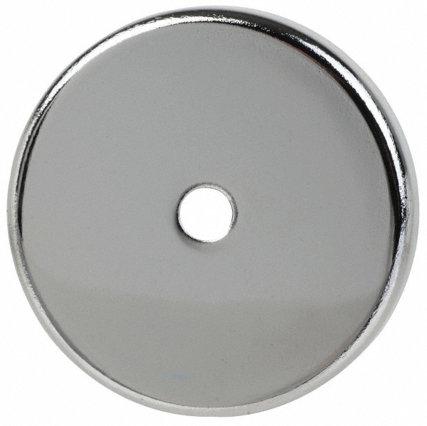Mag-Mate - 140 Lb Max Pull Force, 7/16" Overall Height, 3.18" Diam ...