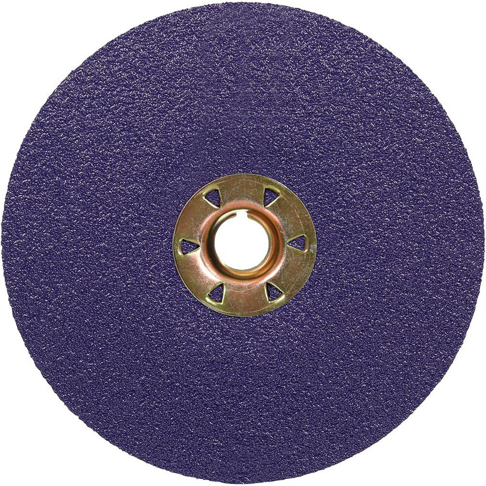 3M - Fiber Disc: 4-1/2" Disc Dia, 7/8" Hole, Arbor Hole, 60 Grit ...