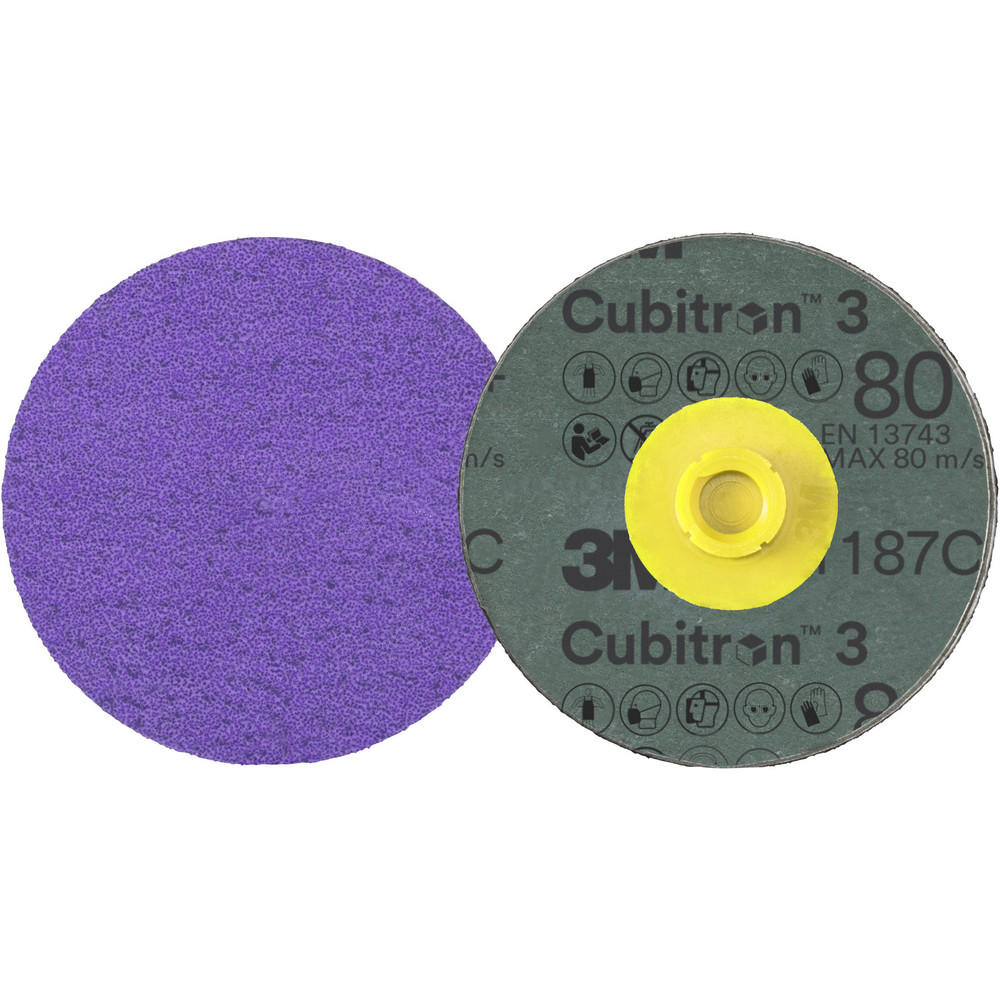 3M - Quick-Change Disc: Roloc TS, 4" Dia, 80+ Grit, Precision Shaped ...
