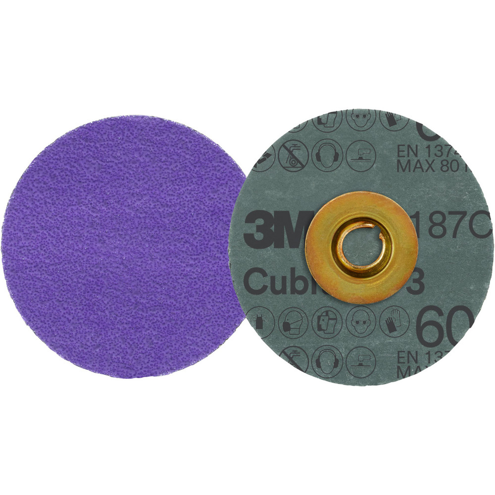3M - Quick-Change Disc: Roloc TSM, 3" Dia, 60+ Grit, Precision Shaped ...