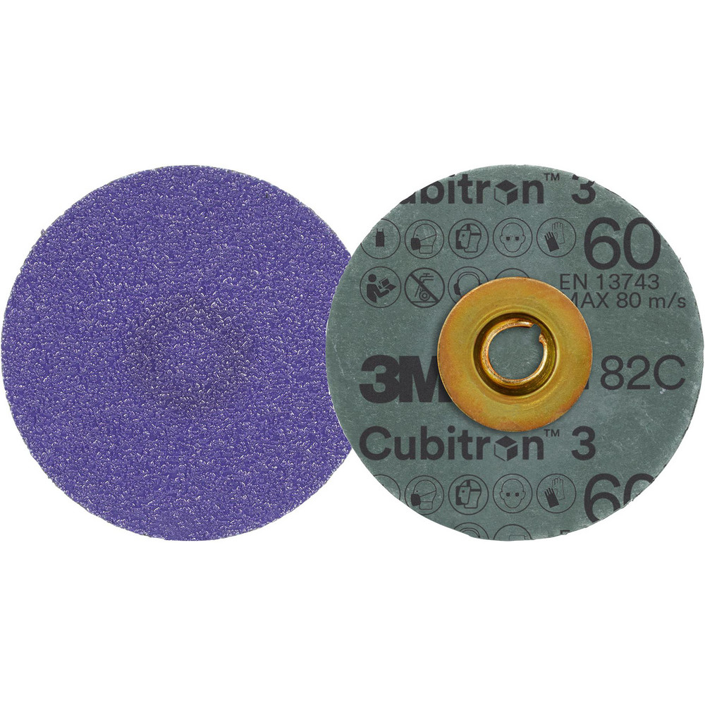 3M - Quick-Change Disc: Roloc TSM, 2" Dia, 60+ Grit, Precision Shaped ...