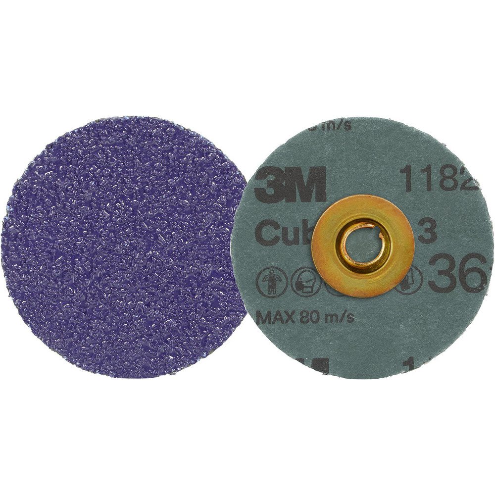 3M - Quick-Change Disc: Roloc TSM, 3" Dia, 36+ Grit, Precision Shaped ...