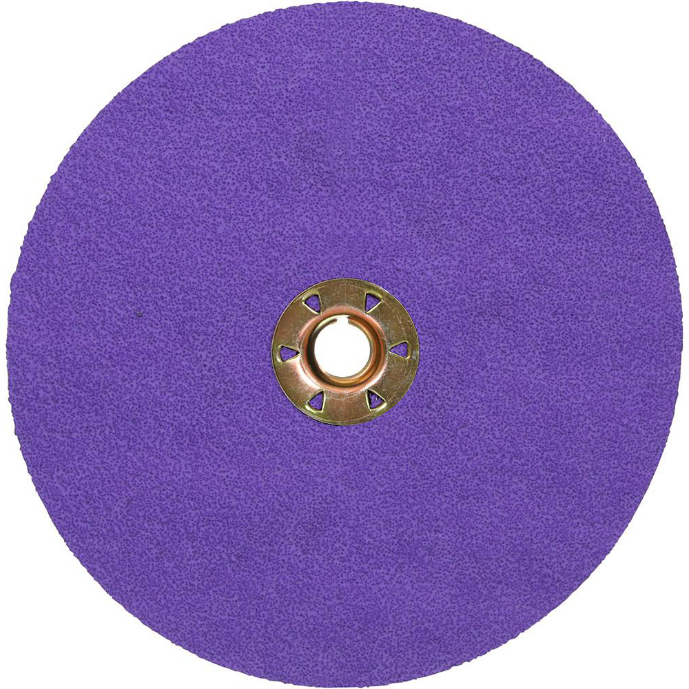 3M - Fiber Disc: 7" Disc Dia, 7/8" Hole, Arbor Hole, 60 Grit, Precision ...
