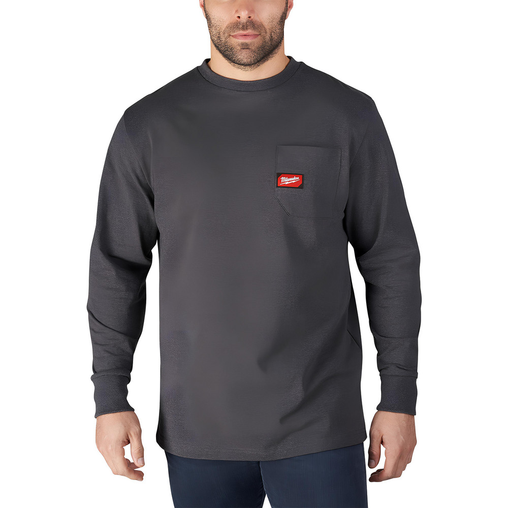 Milwaukee Tool - Work Shirt: Heavy-Duty, Breathable, UV Protection ...