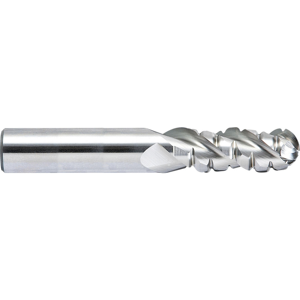 YG-1 - Roughing End Mill: 3/8" Dia, 3 Flute, Coarse Pitch, Single End ...