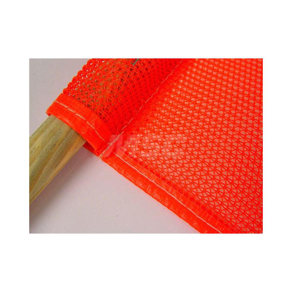 AccuformNMC - 18 Inch Wide x 18 Inch High Vinyl Mesh Warning Flag | MSC ...
