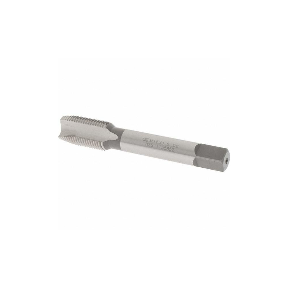 OSG - Spiral Point Tap: M16x1.5 Metric Fine, 3 Flutes, Plug Chamfer ...