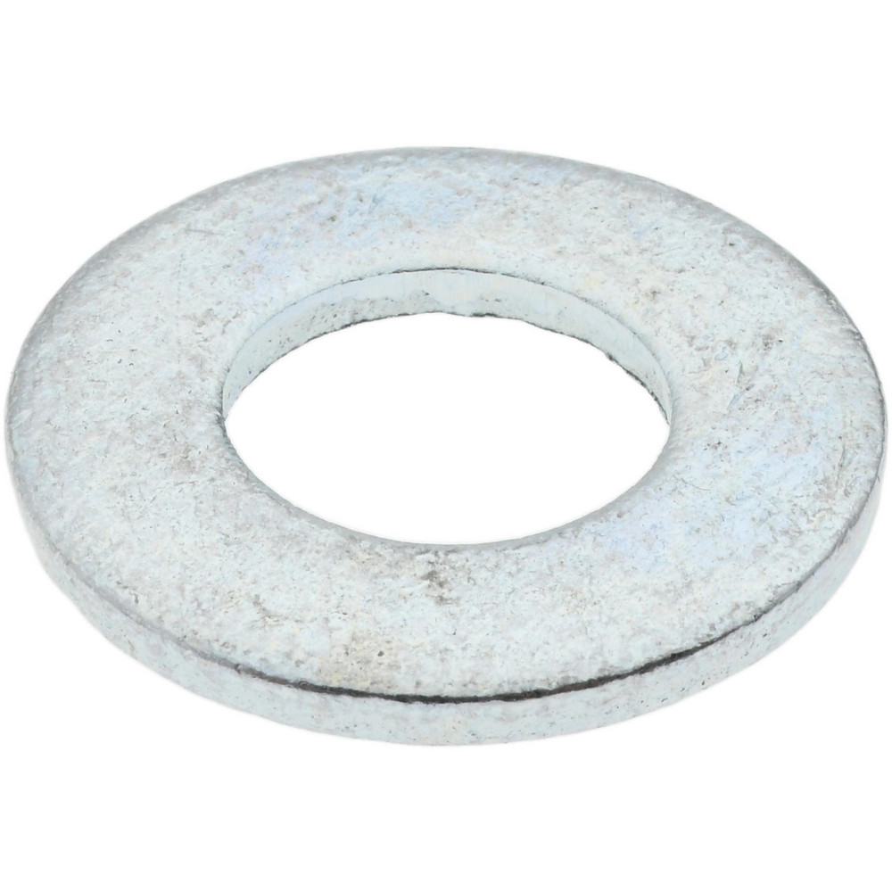 Value Collection - 1/2" Screw SAE Flat Washer: Grade 2 Steel, Zinc ...