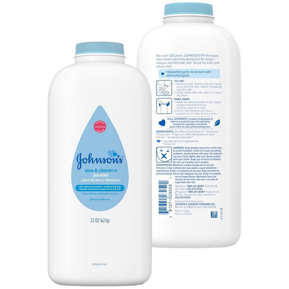 Johnson & Johnson - Body Powders: Powder Type: Body Powder; Scent ...