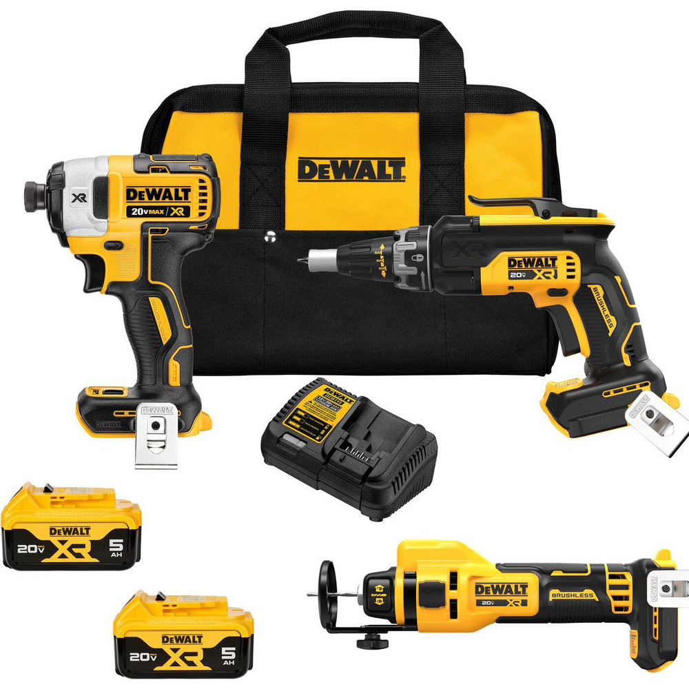 DeWALT - 20.00 Volt Cordless Tool Combination Kit | MSC Direct
