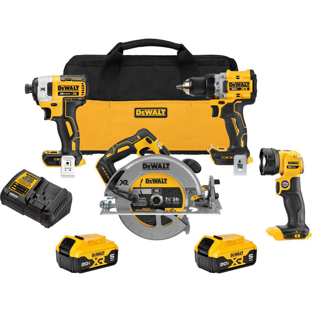 DeWALT - 20.00 Volt Cordless Tool Combination Kit | MSC Direct
