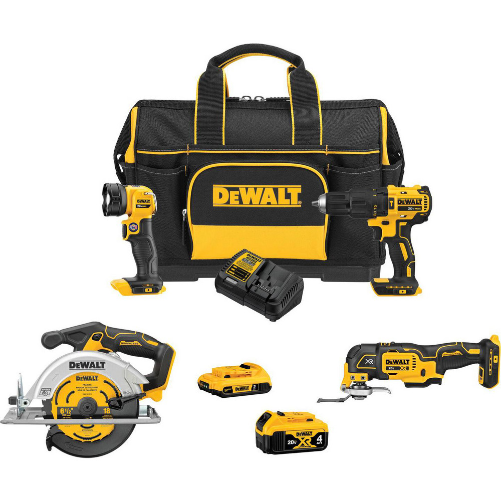 DeWALT - 20.00 Volt Cordless Tool Combination Kit | MSC Direct