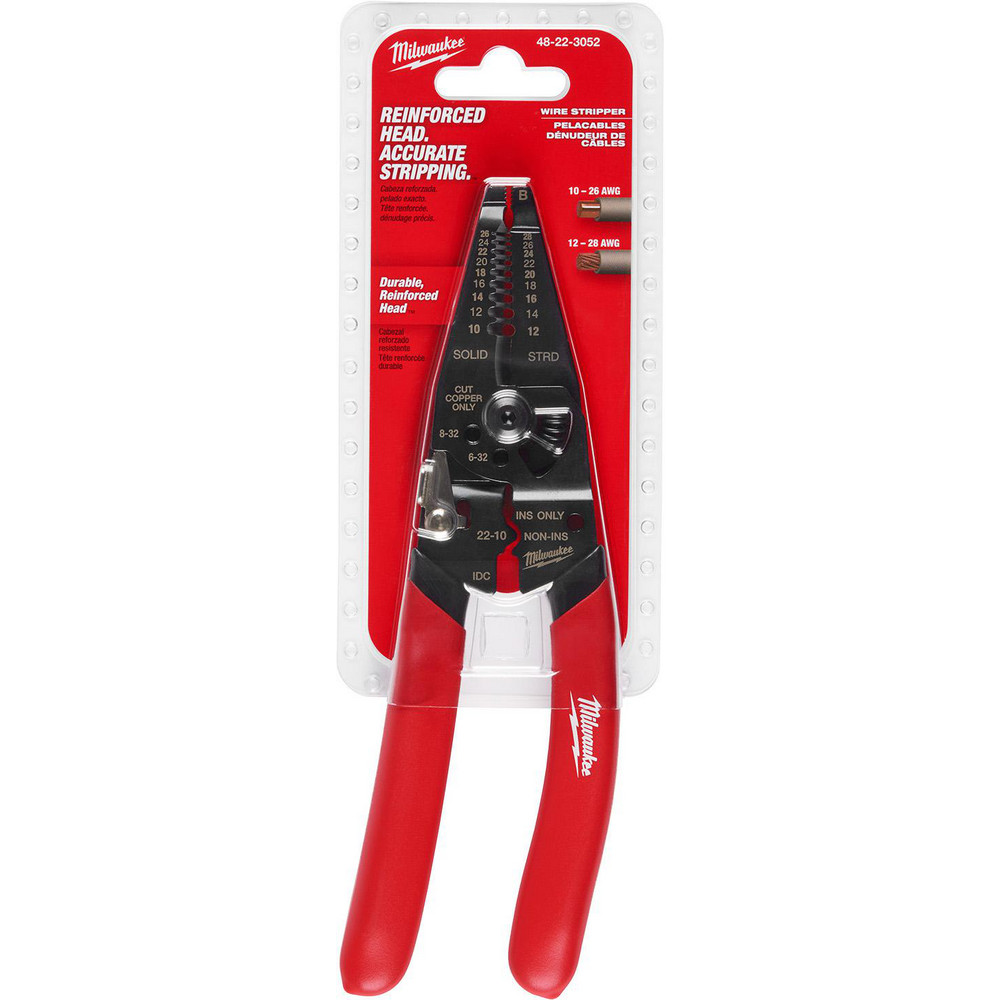 Milwaukee Tool - Wire & Cable Strippers: Maximum Capacity: 28 AWG; Type ...