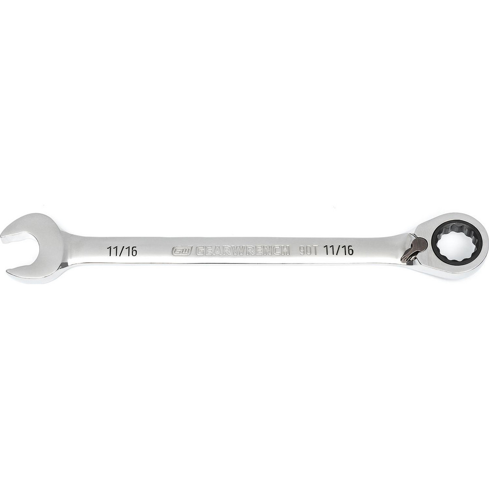 GEARWRENCH - Combination Wrench: 11/16" Head Size, 15 deg Offset | MSC ...