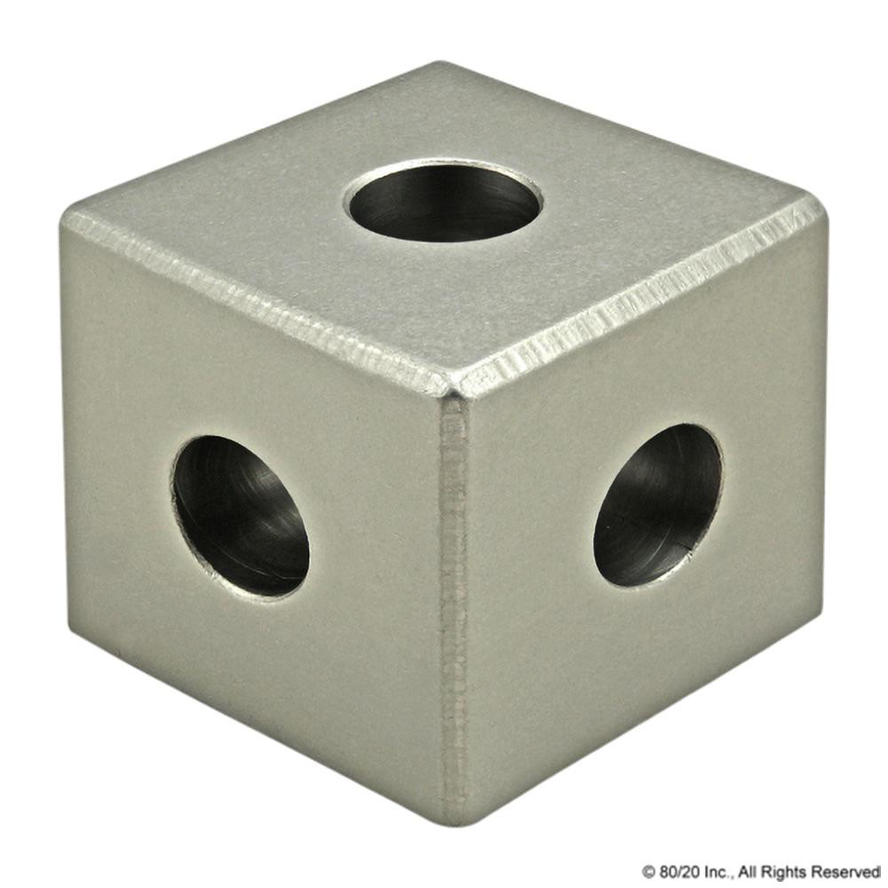 80/20 Inc. - Square Tri-Corner Connector: Use with Series 15 & Bolt Kit ...
