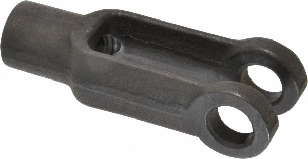 Gibraltar - 1/2-13 Thread, 1-1/8" Yoke Width, Carbon Steel, Tapped Yoke ...