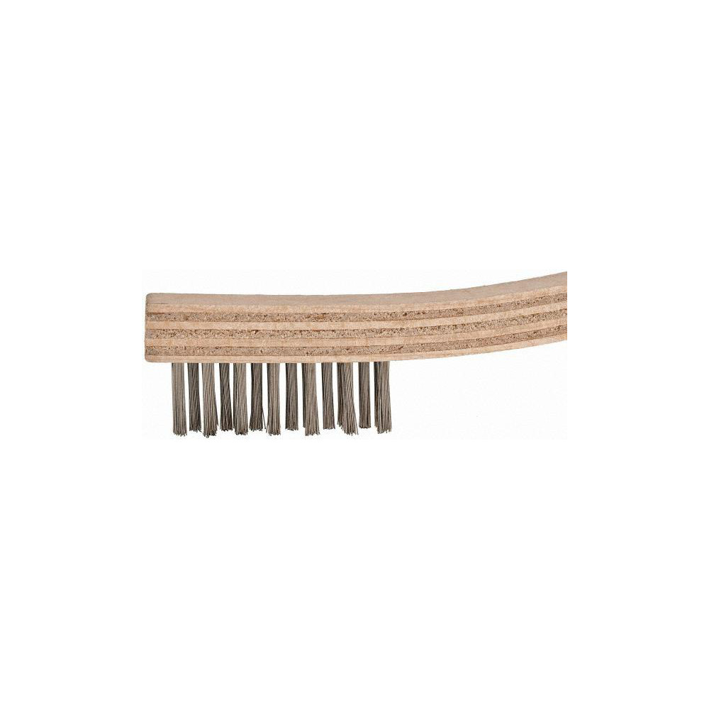 Weiler - Scratch Brush: 3 Row, 7 Column, Steel | MSC Direct