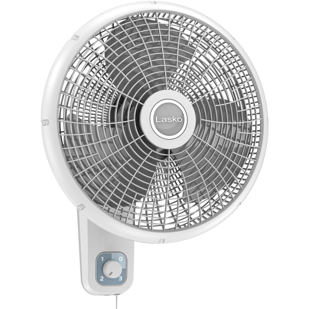 Lasko - Wall-Mount Fans: Fan Diameter: 16 in; Voltage: 120.00; Phase ...