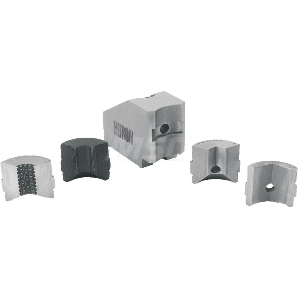 Huron Machine Products - Hard Lathe Chuck Jaw: Collet Pad | MSC Direct