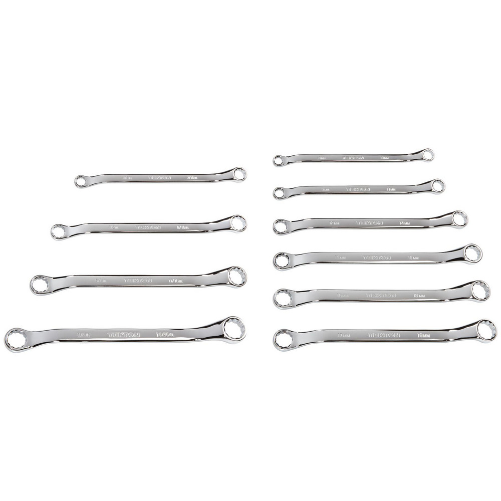 Tekton - Box Wrench Set: 12 Pc, 1/4 to 13/16" Wrench, Inch & Metric ...