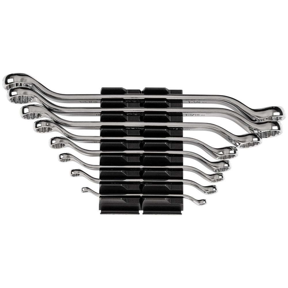 Tekton - Offset Box End Wrench Set: 8 Pc, 1/4 in - 1-1/4 in Wrench ...