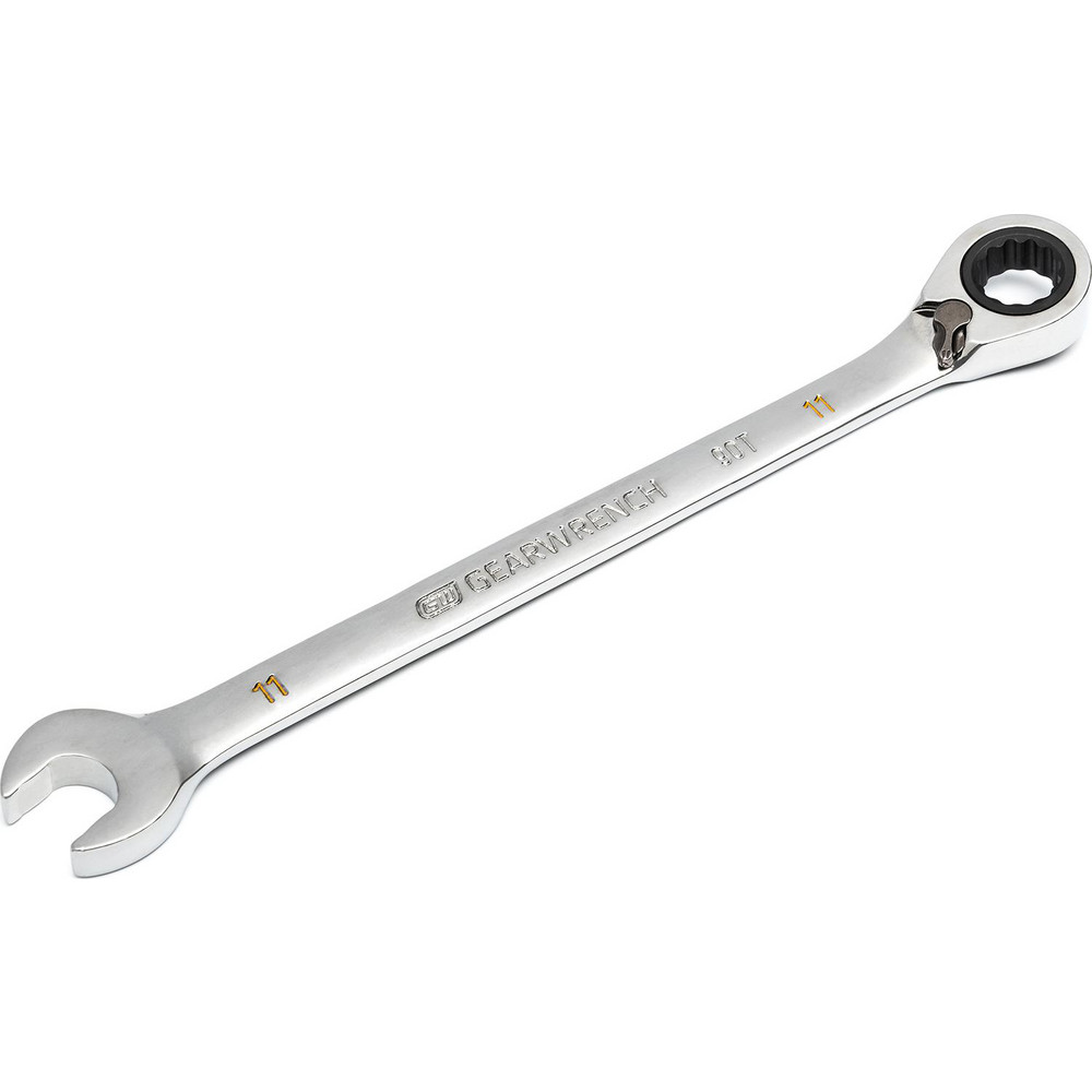 GEARWRENCH - Combination Wrench: 11.00 mm Head Size, 15 deg Offset ...