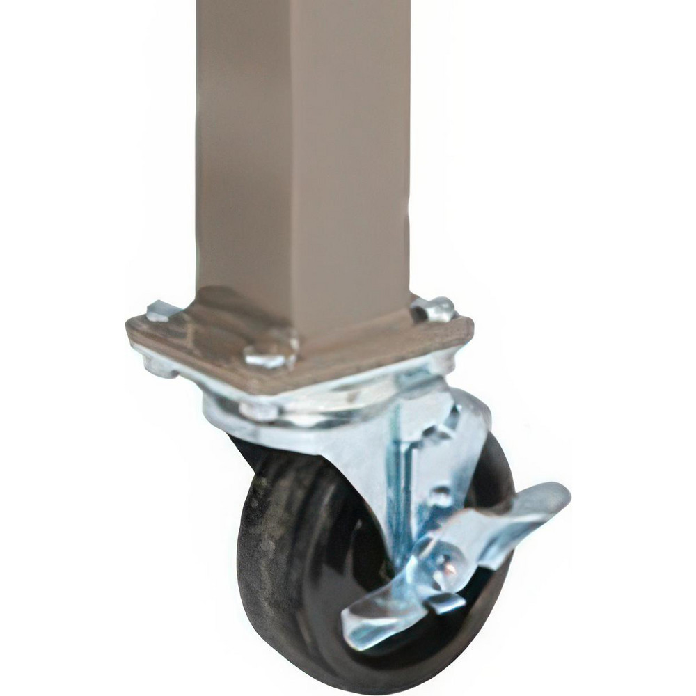 Starrett - Inspection Surface Plate Stand: Mobile, Steel, 96" Plate ...