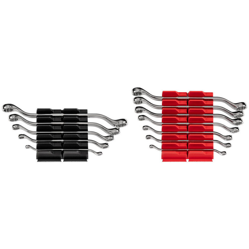 Tekton - Box Wrench Set: 12 Pc, 1/4 to 13/16" Wrench, Inch & Metric ...