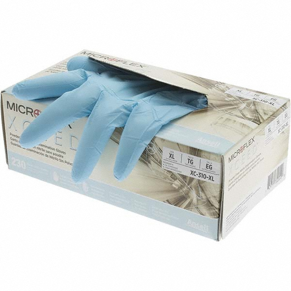Microflex - Size XL, 3 mil, Industrial Grade, Powder Free Nitrile ...