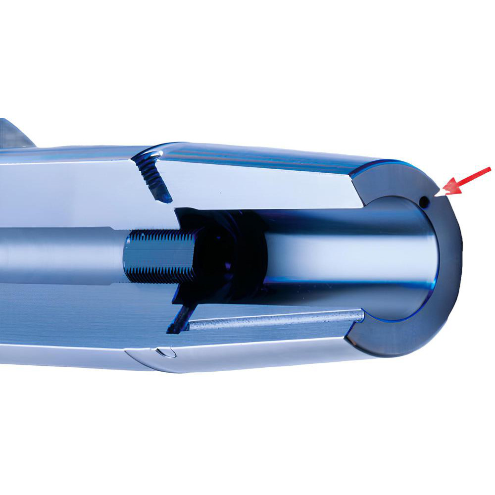 HAIMER - Shrink-Fit Tool Holder & Adapter: CAT40 Taper Shank, 0.125 ...