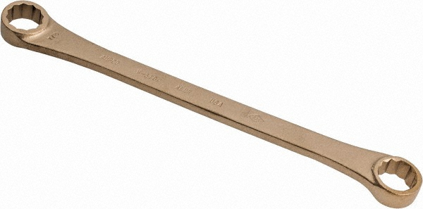 Ampco - Offset Box End Wrench: 13/16 x 7/8", 12 Point, Double End, Non ...