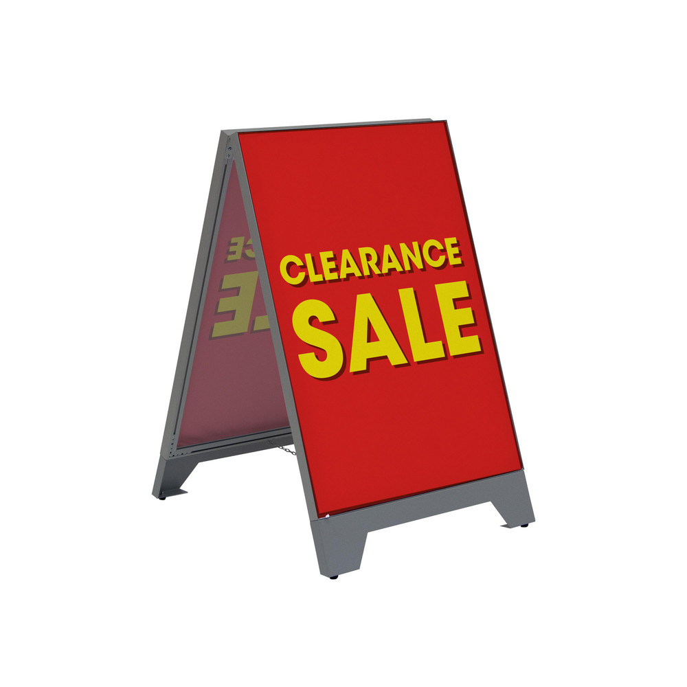 Showdown Displays - Cone & A-Frame Floor Signs: Security & Admittance ...