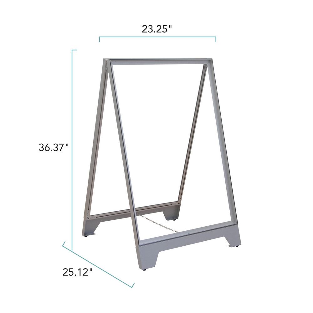 Showdown Displays - Cone & A-Frame Floor Signs: Sign Type: Security ...