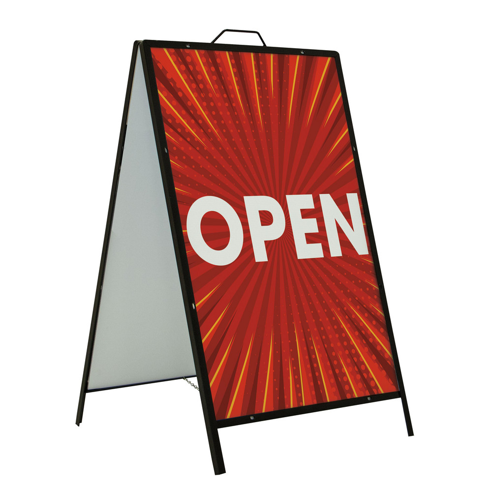 Showdown Displays - Cone & A-Frame Floor Signs: Sign Type: Security ...