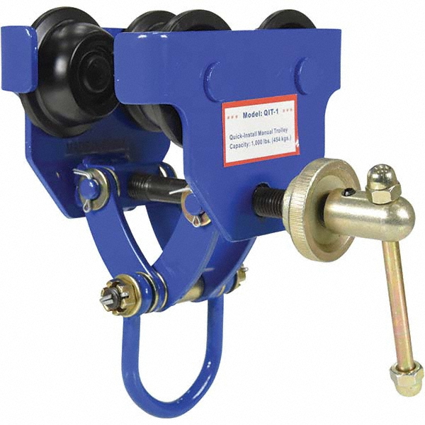 Vestil - 0.5 Ton Capacity Quick Install Manual Trolley - 82284720 - MSC ...