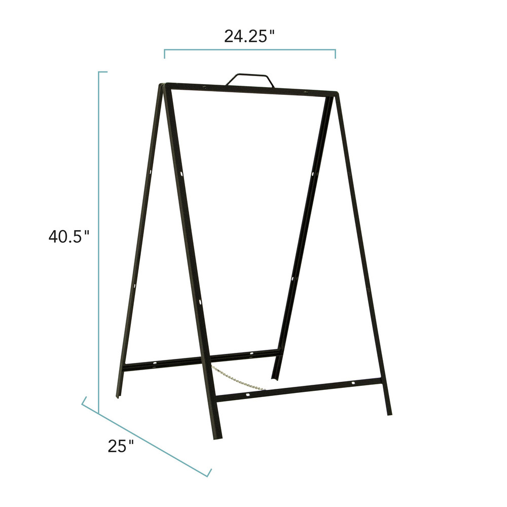 Showdown Displays - Cone & A-Frame Floor Signs: Sign Type: Security ...