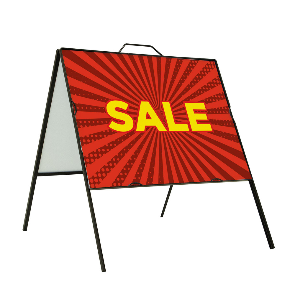 Showdown Displays - Cone & A-Frame Floor Signs: Sign Type: Security ...
