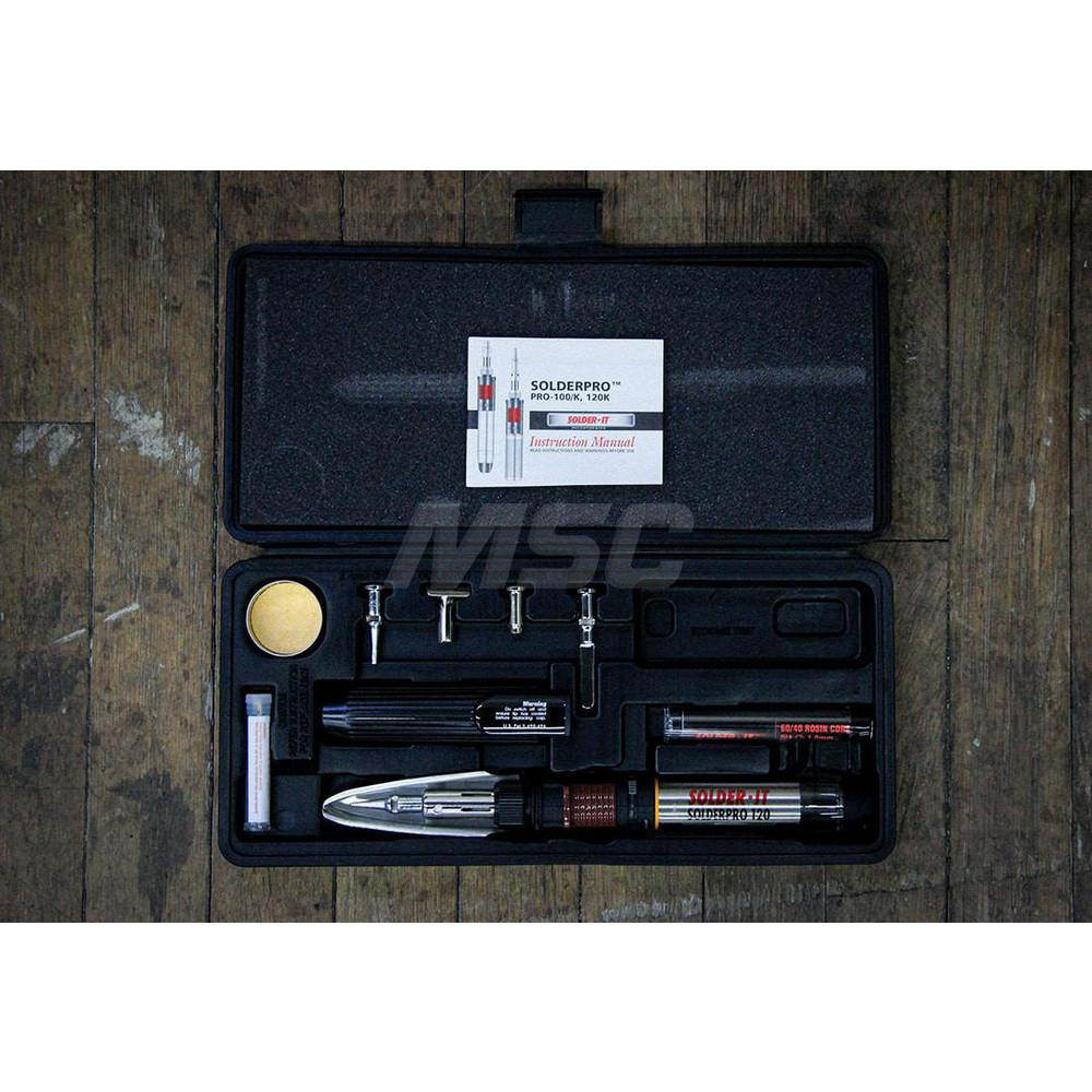 Solder-It - 9 Pc Soldering Iron Kit - 82294851 - MSC Industrial Supply