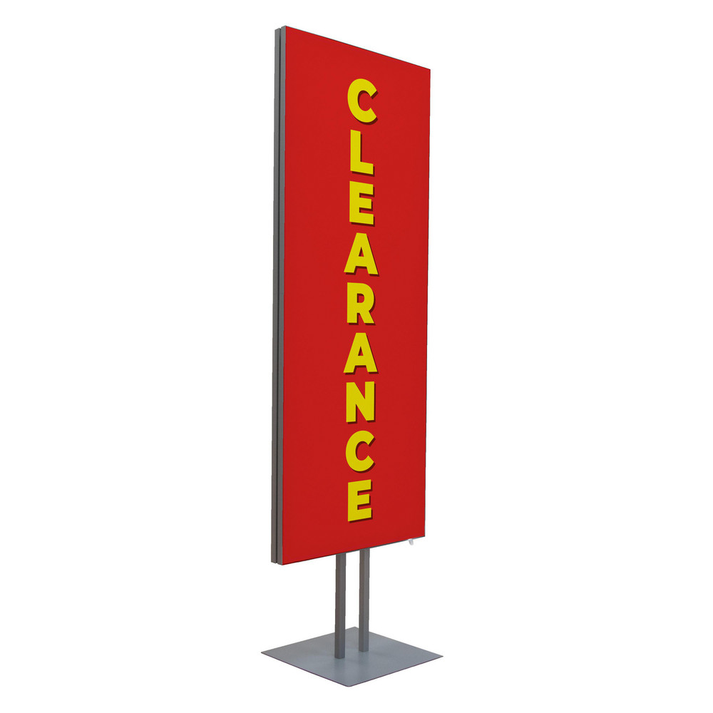 Showdown Displays - Cone & A-Frame Floor Signs: Sign Type: Security ...