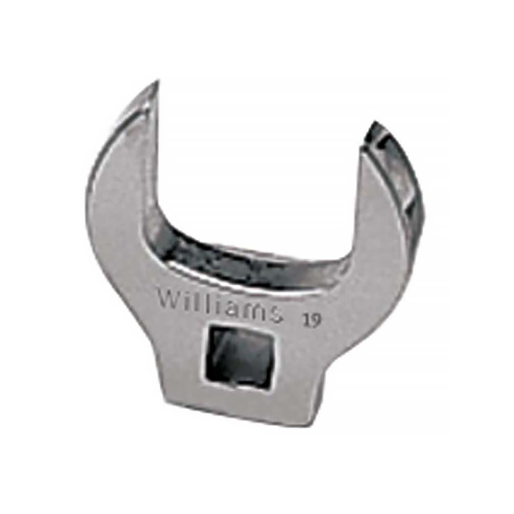 Williams - Open End Crowfoot Wrench: 13.00 mm, 1/2" Drive | MSC Direct